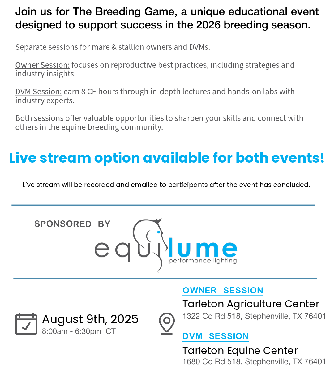 Equilume US | The Breeding Game - Equilume US